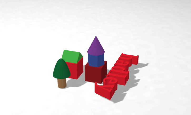 Codeblock design Hadley - Tinkercad