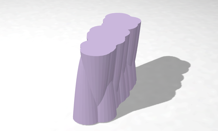 Codeblock Design Bone Walls Tinkercad 