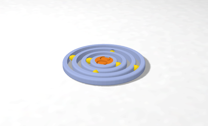 Codeblock Design Smart Gyro Fidget Tutorial Tinkercad 