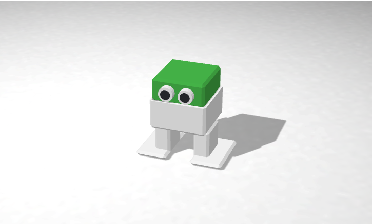 Codeblock design Otto DIY Robot - Tinkercad