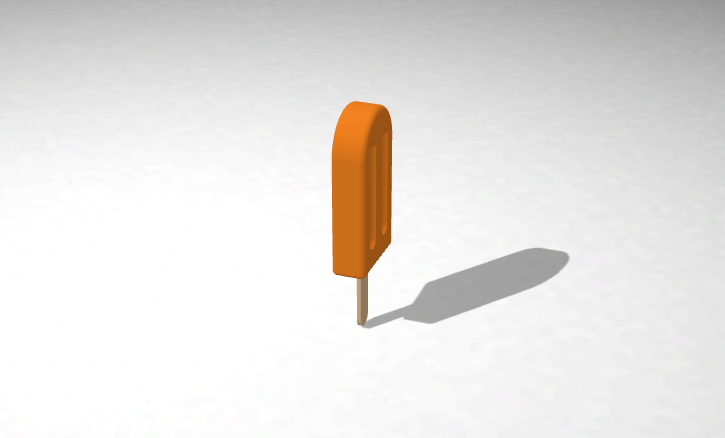 Codeblock Design Popsicle Tinkercad