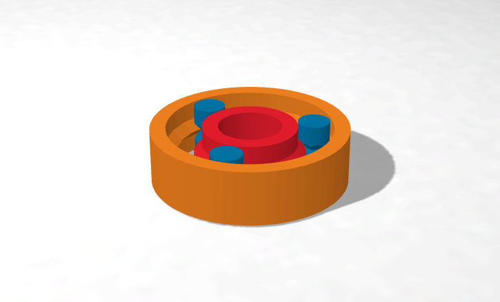 Codeblock Design Bearing Generator 3d Print Tinkercad 