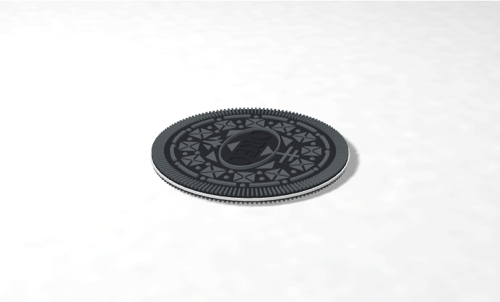 Codeblock design 奥利奥饼干 OREO - Tinkercad