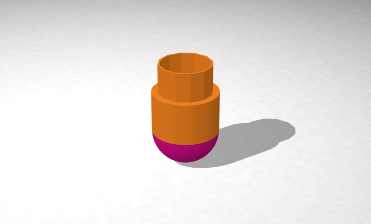 Codeblock Design End Piece Tinkercad 1255