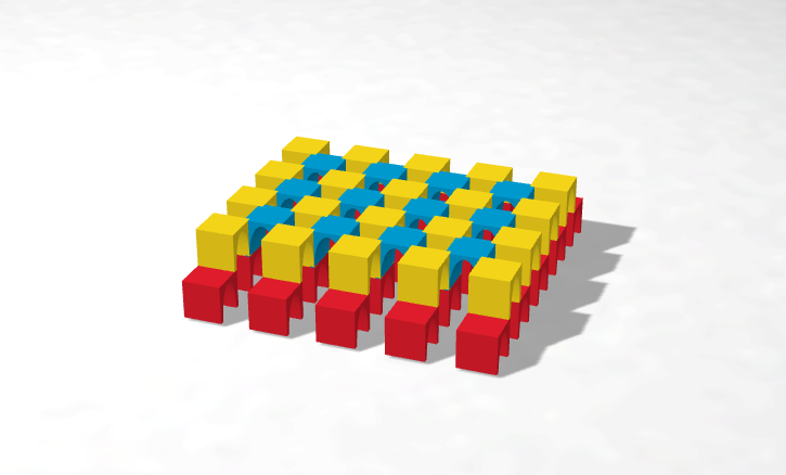 Codeblock design Estructura - Tinkercad