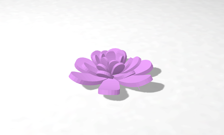 Codeblock Design Flower Generator Tinkercad