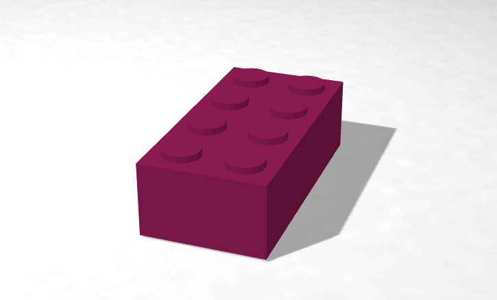 Codeblock design Lego-TinkercadCodeblock - Tinkercad