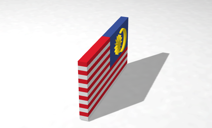 Codeblock design Create Country Flag With Tinkercad Codeblock - Tinkercad