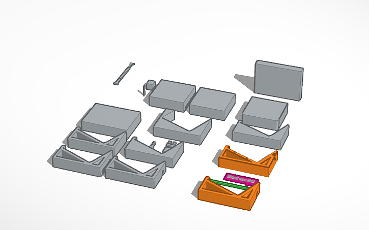 3D design docking stand - Tinkercad