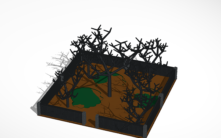 3D design The Deathly Graveyard, Burial Ground of the Dragonets | Tinkercad