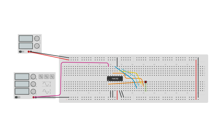 Circuit Design Reference Binary Counter Circuit Tinkercad