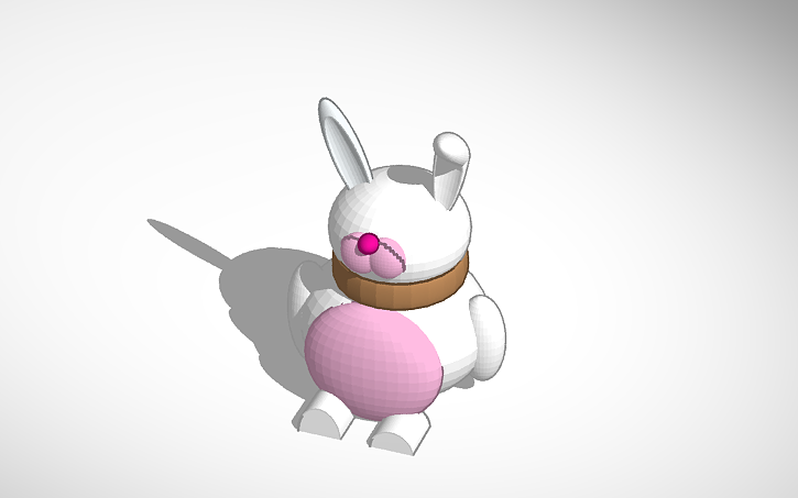 3D design bunny | Tinkercad