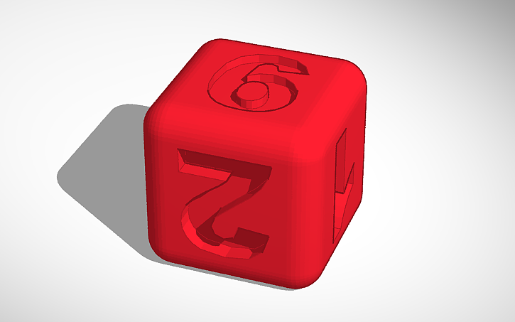 3D design Cayden Pate- dice - Tinkercad