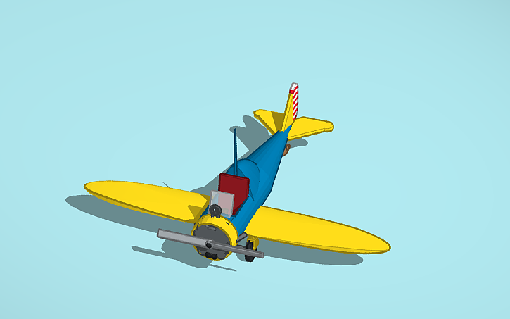 3D design P-21 Moss-Fly - Tinkercad