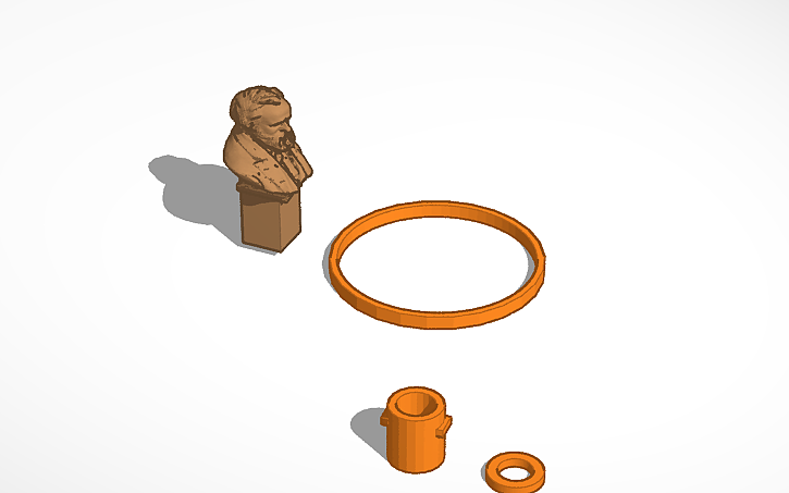 3D design Statue - Tinkercad