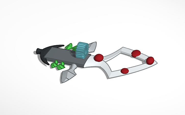 3D design Özel silah | Tinkercad