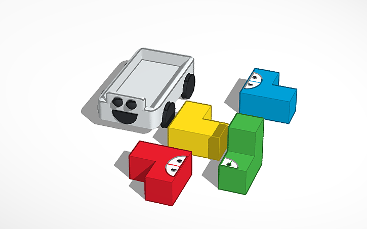 3D design smart car - Tinkercad