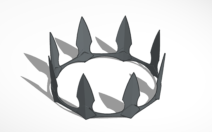 3D design alex woof crown | Tinkercad