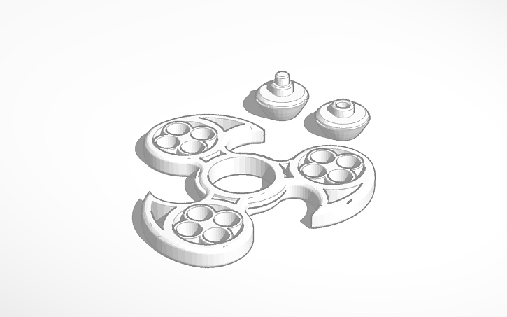 3D design Spinner Fidget | Tinkercad