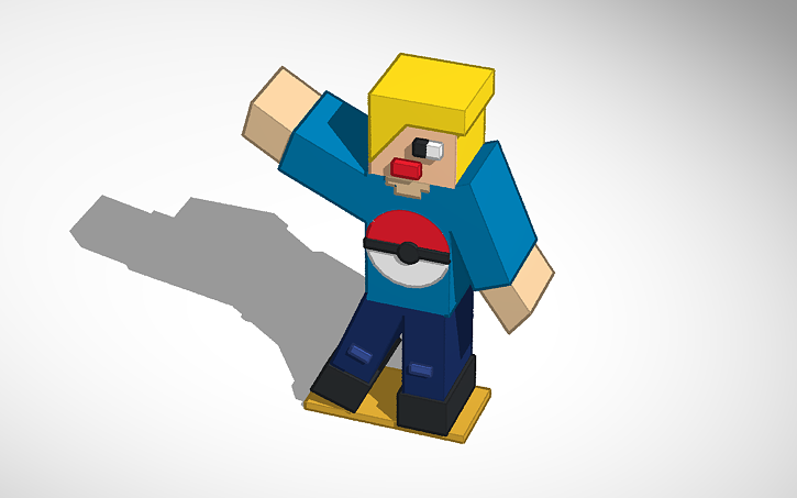 3D design My Minecraft Person | Tinkercad