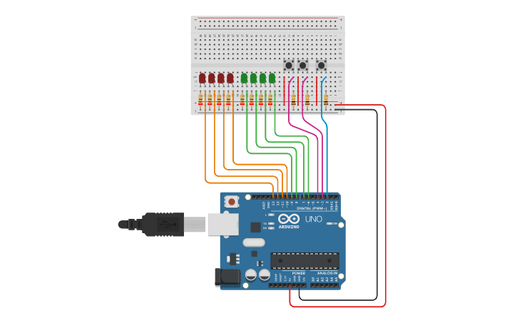 Circuit design score_babyfoot | Tinkercad