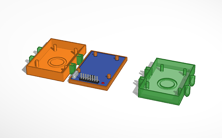 3D design RFID-RC522 Module - Tinkercad