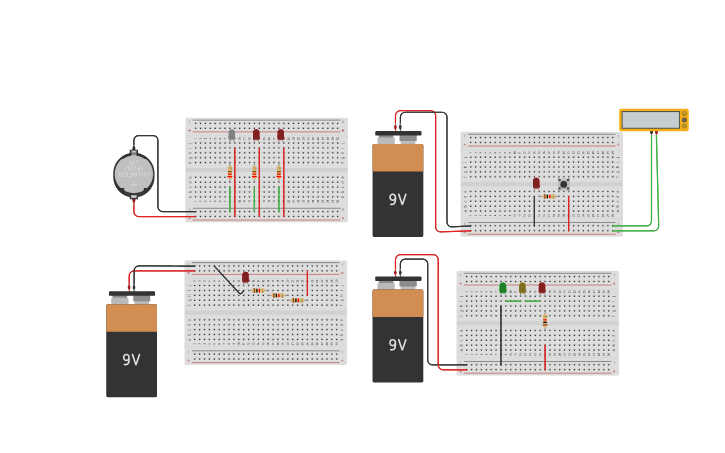 Circuit Design Breadboard Tinkercad