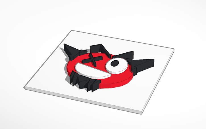 3D design CaRtOoNz Logo | Tinkercad