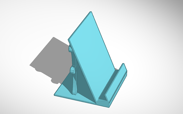 3D design La'Krissa Hester- Phone stands - Tinkercad