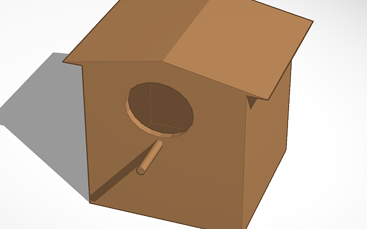 3D design Birdhouse - Tinkercad