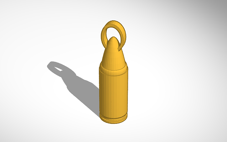 3D design Bullet (Solid) - Tinkercad