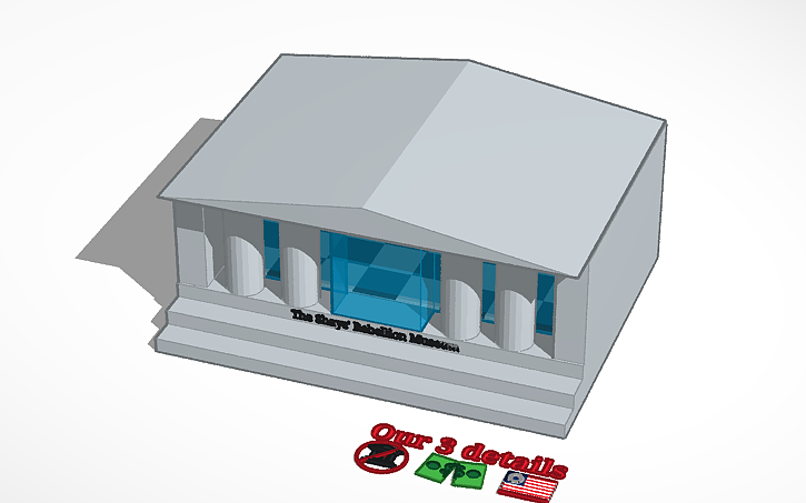 3D design Shays' Rebellion Monument | Tinkercad