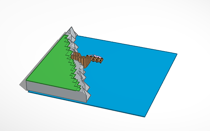 3D design terrain | Tinkercad