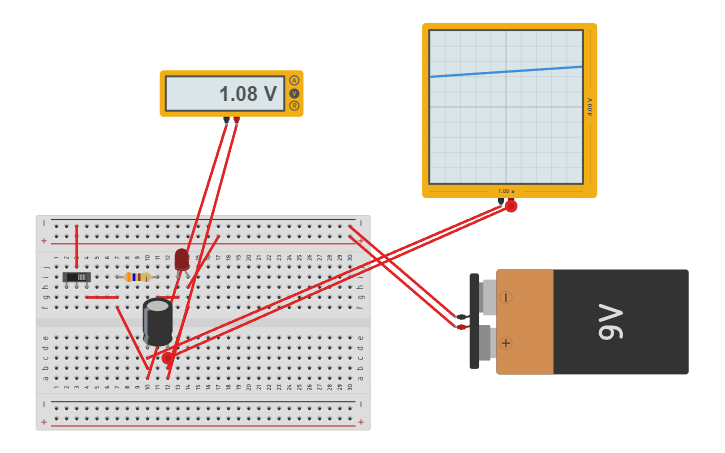 Circuit Design Capacitor Lab Tinkercad