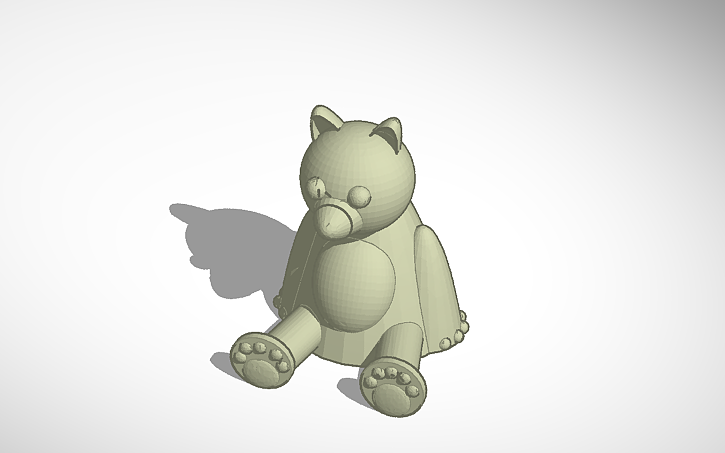 3D design Oso Benny | Tinkercad
