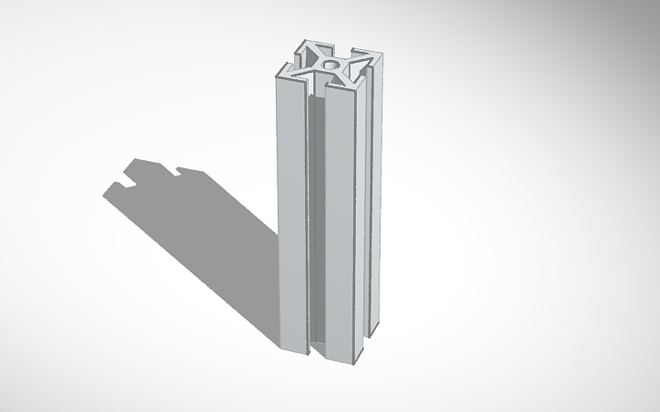 3D design Extrusion - Tinkercad