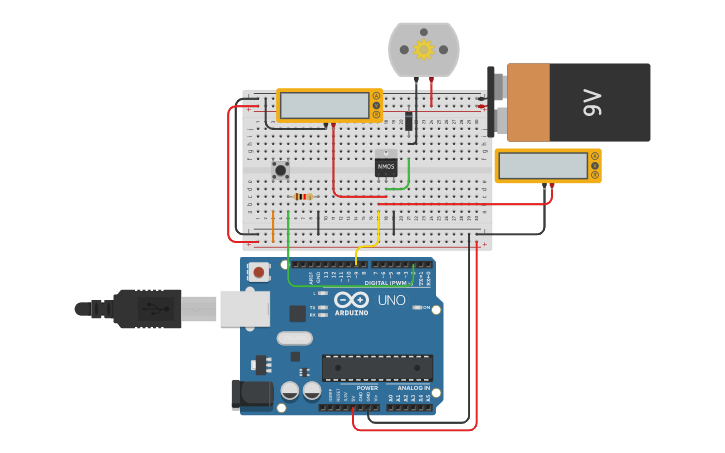 Circuit design Using the LDR and Plotting Light Data | Tinkercad