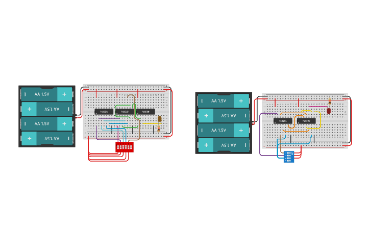 Circuit design Modul 7-8 | Tinkercad