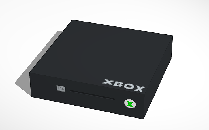 3D design Xbox One - Tinkercad