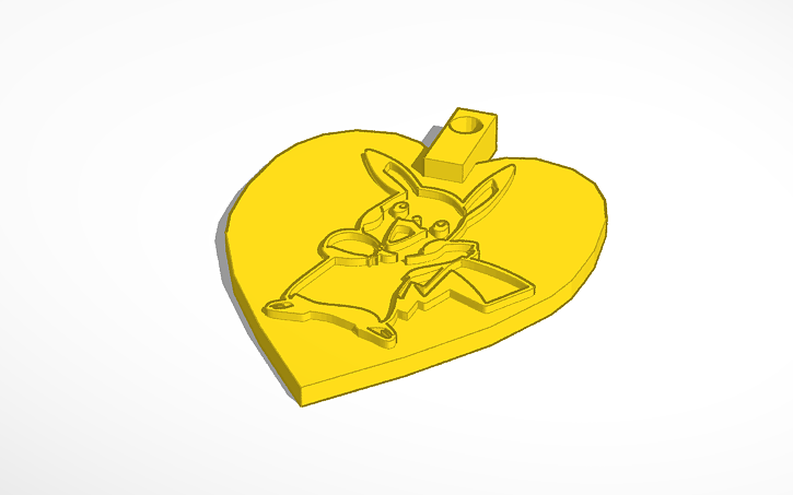 3d Design 피카츄 Tinkercad