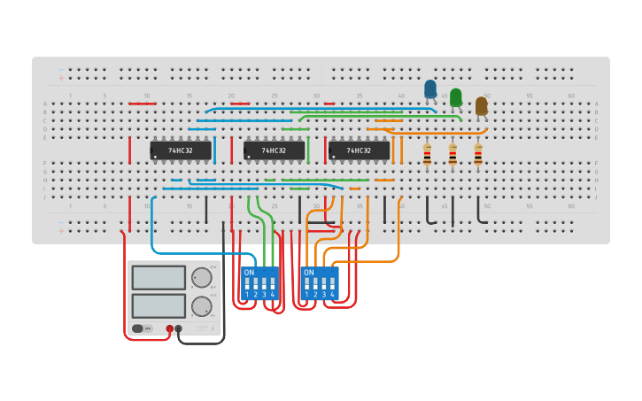 Circuit design LAB 12 TASK 1 | Tinkercad