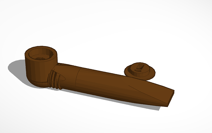 3D design Pipe Kazoo - Tinkercad