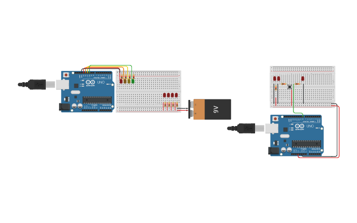 Circuit design LED Arduino - Tinkercad Circuit design LED Arduino - Tinkercad