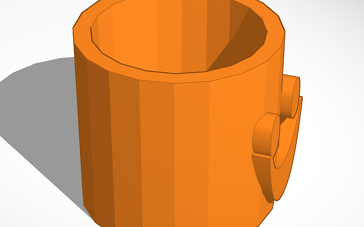 3D design pencil holder | Tinkercad