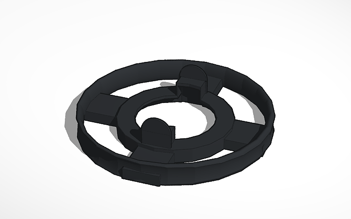 3D design beyblade disc - Tinkercad