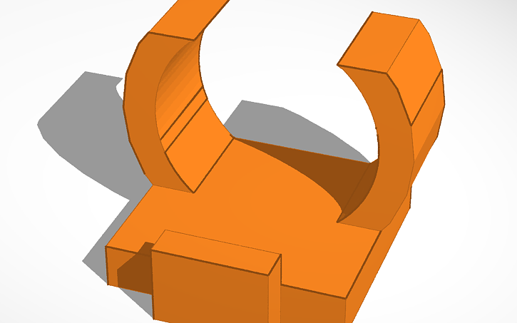3D design 150 DC Motor clip - Tinkercad