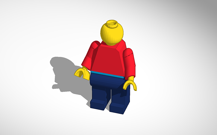 3D design Lego Character - Tinkercad