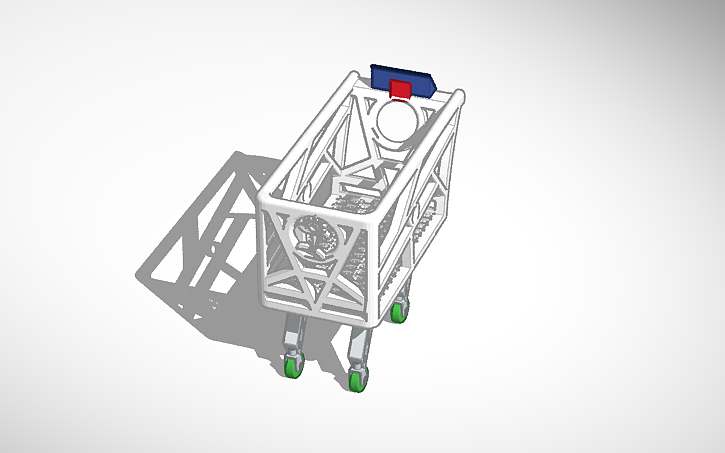 3D design "Smart Trolley" - Tinkercad