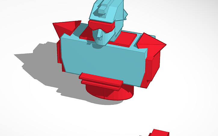 3D design mecha WIP | Tinkercad