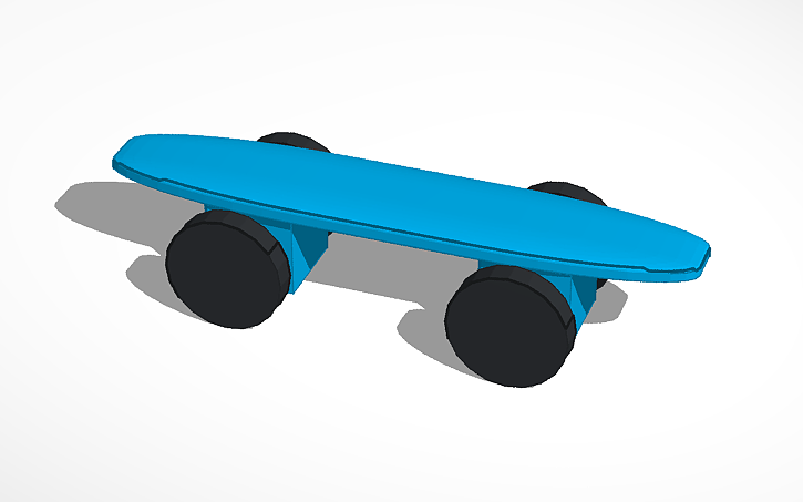 3D design 3D Skateboard - Tinkercad